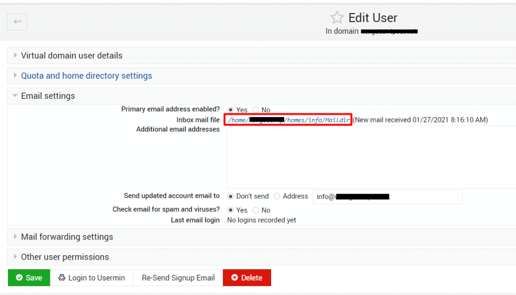 How to create an Email Account in Virtualmin? | SeekaHost™