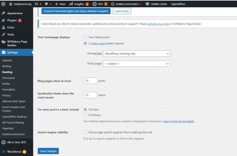 How To Create A WordPress Website With A Blog: Step By Step Video Tutorials Guide | SeekaHost™