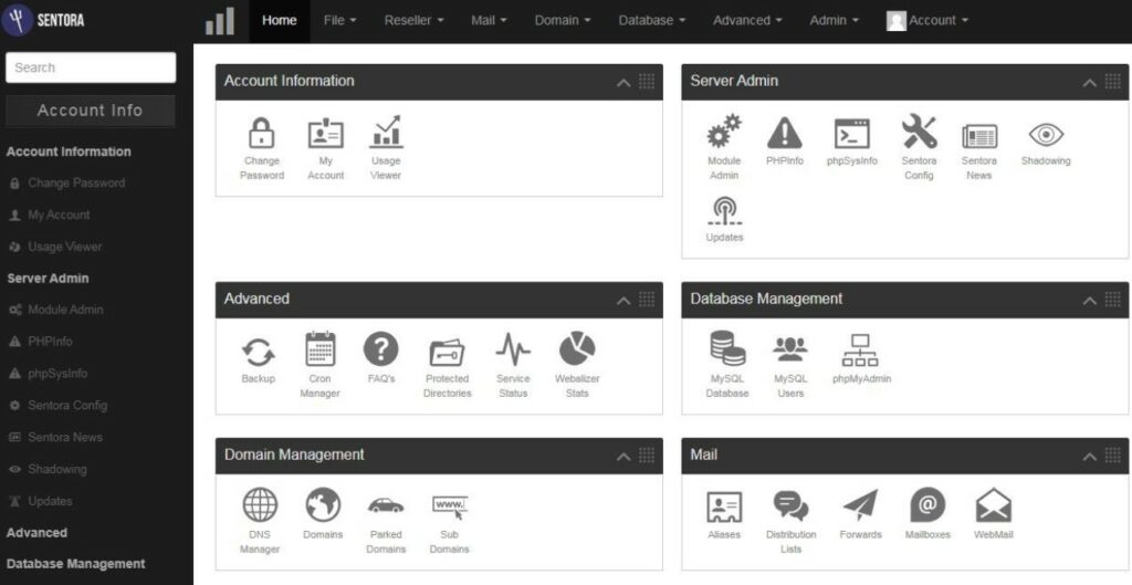 20 Best Web Hosting Control Panels List (Free & Paid Versions) | SeekaHost™