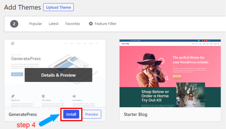 How to Install and Customize GeneratePress Premium in your WordPress Blog? | SeekaHost™
