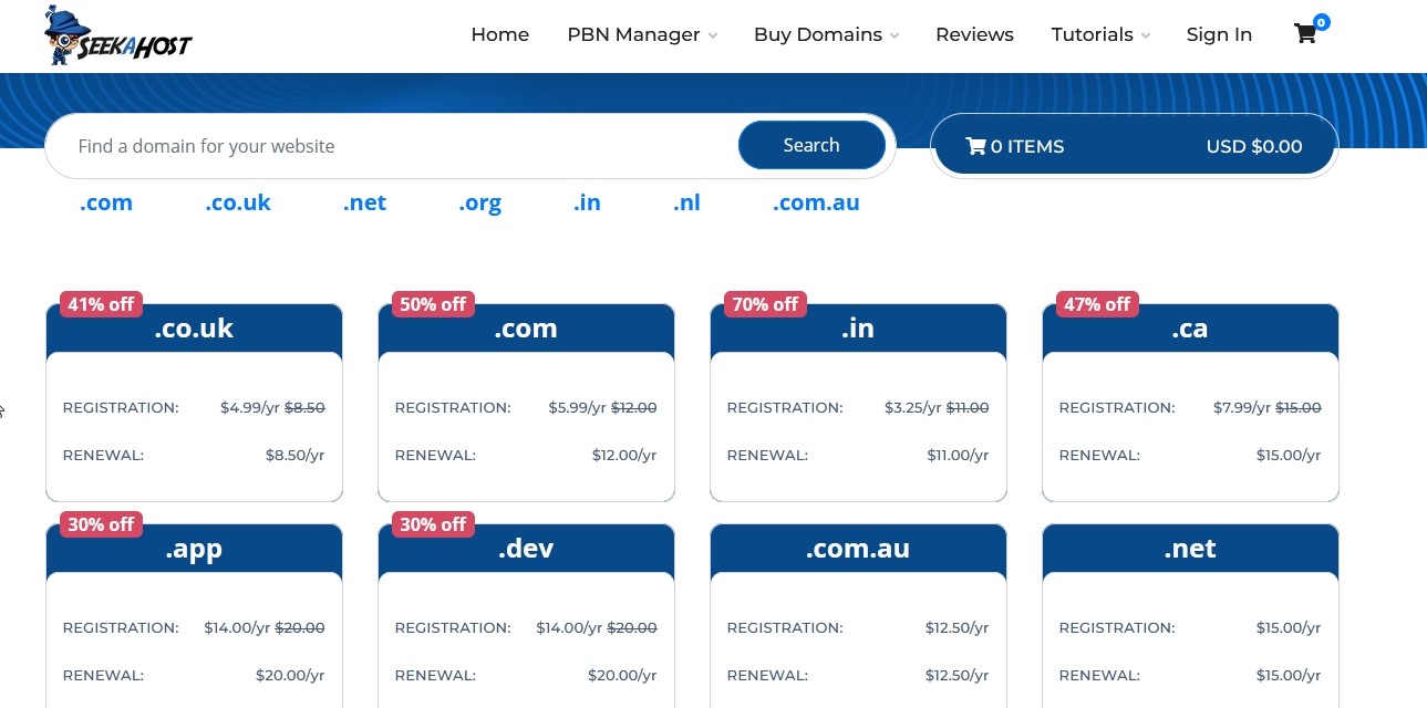 What Are .io Domains Used for & How To Register Via SeekaHost.app ...