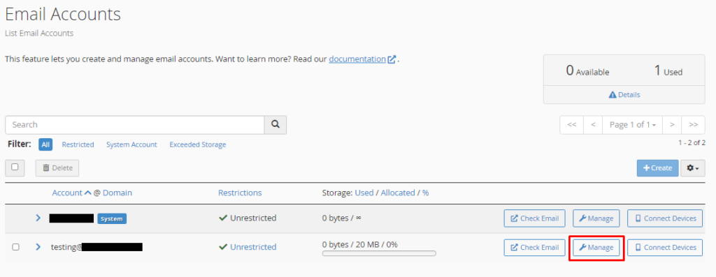How to Create and Manage Email Account in cPanel?