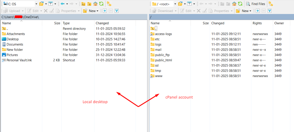 How to Connect to FTP Server using FileZilla and WinSCP?